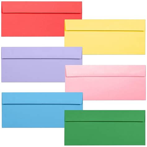 Sobres Comerciales De Colores
