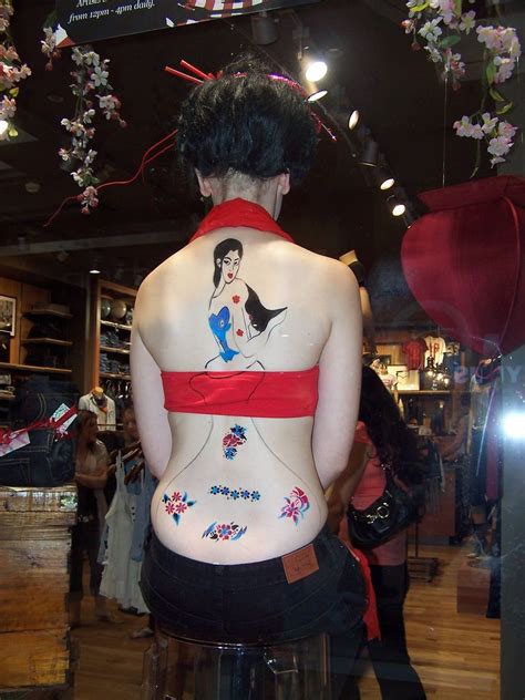 Bodypainting Skin Illustrator Bodyartist Bodypainter Eva Rinaldi
