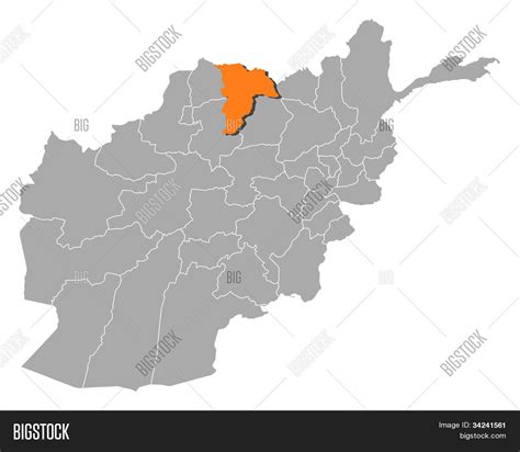 Map Afghanistan Balkh Image Photo Free Trial Bigstock