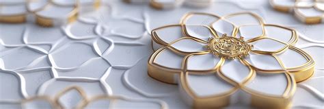 벽 이슬람 장식에 흰색과 금색 이슬람 패턴 하얀색 금 이슬람 배경 일러스트 및 사진 무료 다운로드 Pngtree