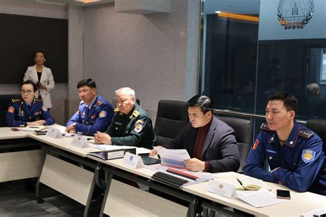 УОК ын Шуурхай штабт ажиллаж авч хэрэгжүүлсэн зарим арга хэмжээтэй танилцлаа