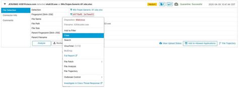 Troubleshoot False Positive File Analysis In Amp For Endpoints Cisco