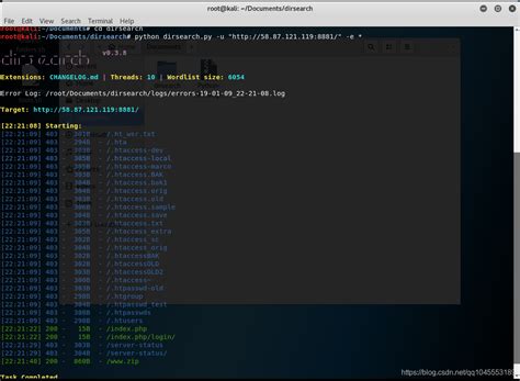 目录扫描工具dirsearch用法dirsearch批量扫描命令 Csdn博客