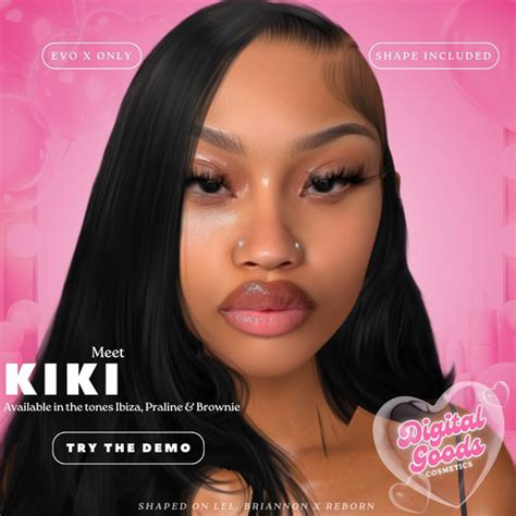 Second Life Marketplace Dg Kiki Skin Fatpack