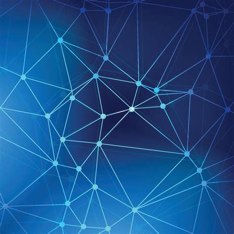 Abstract Connecting Dots And Lines Big Data Visualization Global Network Connection And