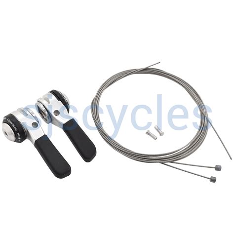 Microshift Sl D09 9 Spd Down Tube Shifters