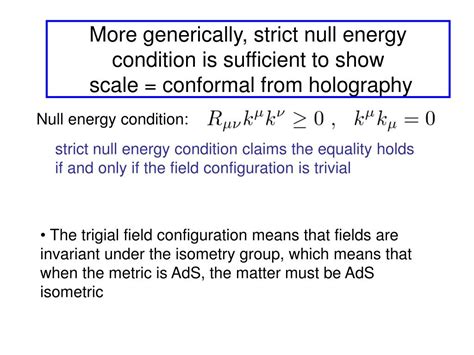 Ppt Scale Vs Conformal Invariance From Holographic Approach Powerpoint Presentation Id 5194662