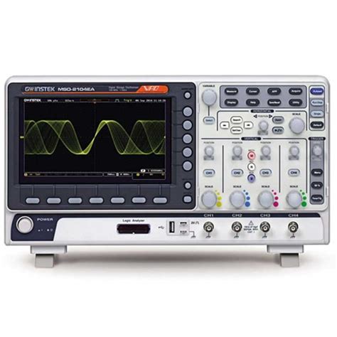 Gw Instek Mso 2000e Series Mixed Signal Oscilloscopes Testpower Ab
