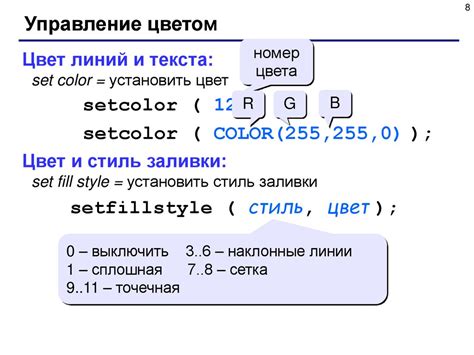 Программирование на языке Си Графика тема 10 презентация онлайн