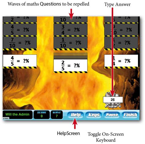 Maths Invaders Maths Invaders Game