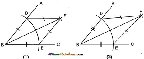 AP Board Th Class Maths Solutions Chapter Geometrical Constructions InText Questions AP