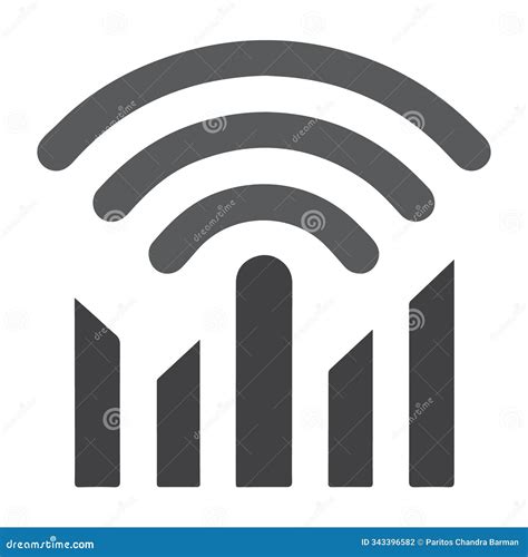 Wi Fi Icon With Wireless Connection Vector Thin Lines Wifi Logo Web Icon Icon Symbol