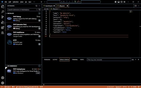 How To Set Up A Debugging Using The Turnkey Linux Lamp Stack And Vs
