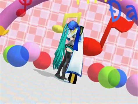 Kaito And Miku Kiss