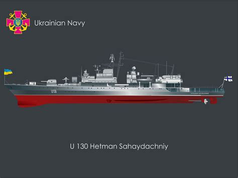 Hetman Sahaydachniy Krivak Iii Class Patrol Frigate