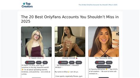 Find The Best Onlyfans Model Top Tips And Platforms Fanclan Blog