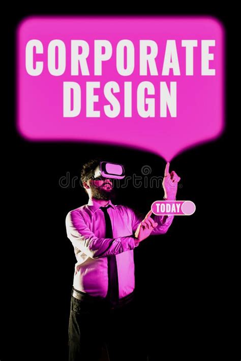 Conceptual Caption Corporate Design Business Overview Official Graphical Design Of The Logo And