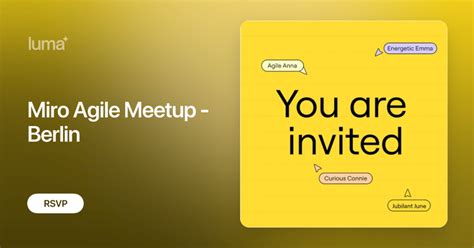 Joseph Assaf Spc💠 On Linkedin Miro Agile Meetup Berlin · Luma