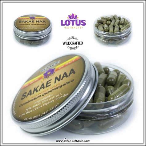 Sakae Naa Extract Capsules Combretum Quadrangulare Lotus Extracts