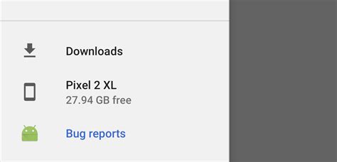 [update Not New] Android P Feature Spotlight Bug Reports Can Now Be Accessed In The Files App