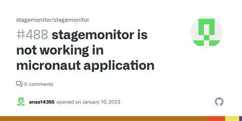 Stagemonitor Is Not Working In Micronaut Application · Issue 488 · Stagemonitorstagemonitor