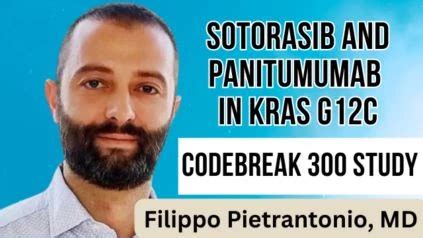 Sotorasib Panitumumab In KRAS G C CodeBreak Phase Trial OncologyTube