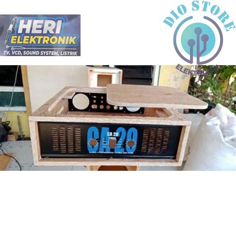 Jual Box Power Ca Bahan Ful Triplek Plat Besi Depan Belakang Shopee Indonesia