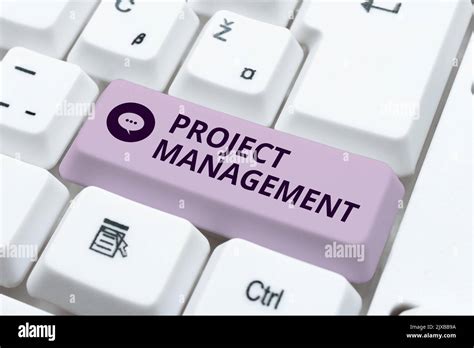 Sign Displaying Project Managementapplication Process Skills To Achieve Objectives And Goal