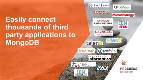 Sql Connectivity In A Mongodb World Ppt