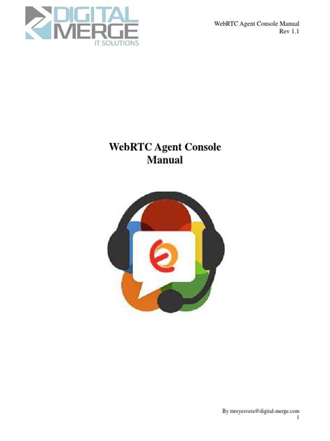 webrtc agent console manual pdf gateway telecommunications
