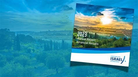 C4i International Annual Report 2023 Christians For Israel New Zealand