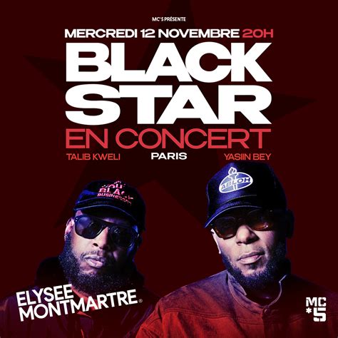 Black Star Le Duo Iconique Du Hip Hop Revient éclairer Paris Weekult