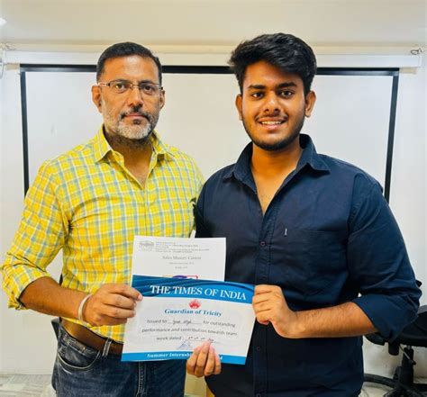 Im Overjoyed To Share That My Summer Internship At The Times Of India Has Culminated In A