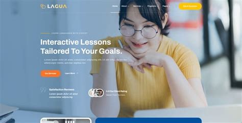 Language Learning Website Templates Themeforest