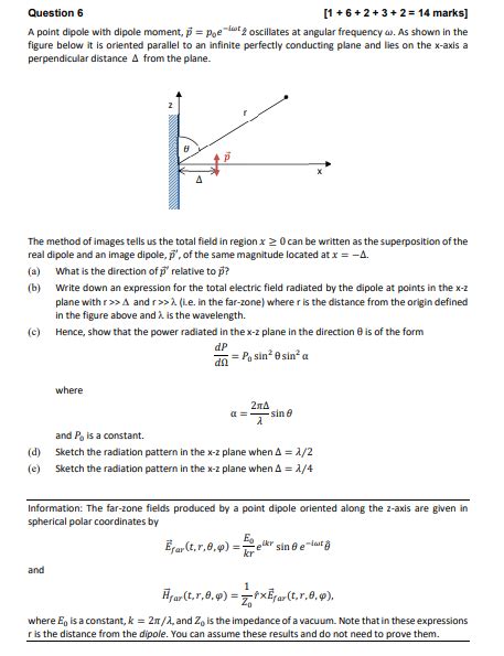 Solved 1623 2 14 Marks Question 6 Poet Oscillates At