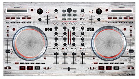 Dj Skins® Numark Ns 6 Skin Woody White