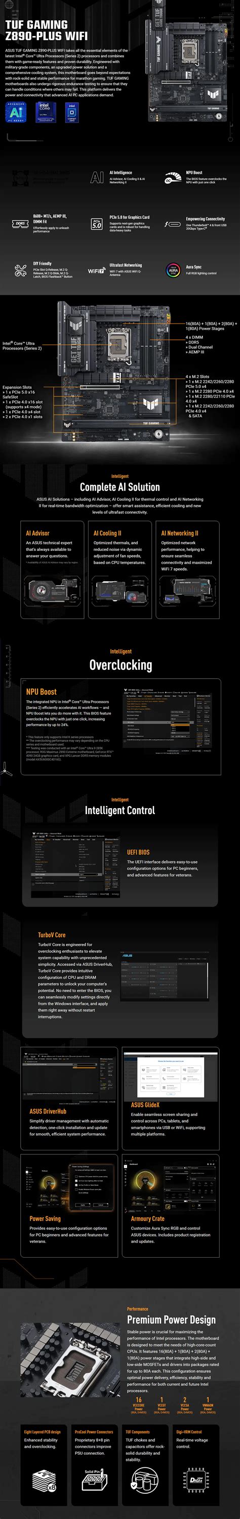 Asus Tuf Gaming Z Plus Wifi Lga Atx Motherboard Tuf Gaming Z Plus Wifi Msy Com Au