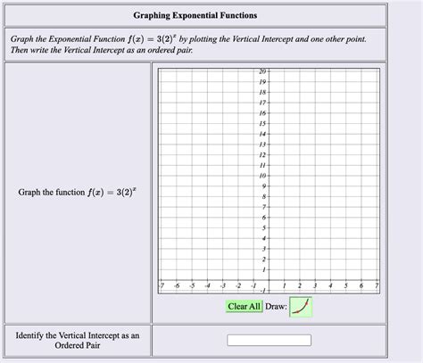 Graphing Exponential Functions Worksheet