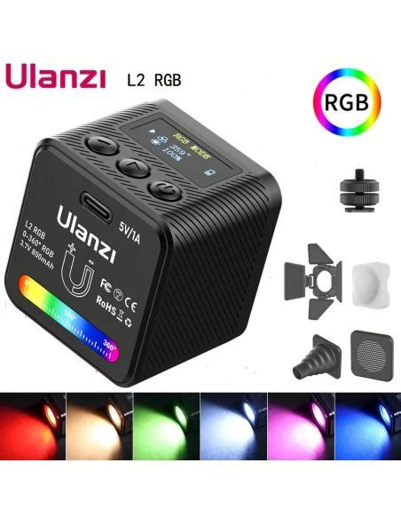 Ulanzi L2 RGB - Kompaktowa lampa tła LED RGB