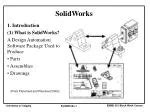 PPT Introduction à SolidWorks PowerPoint Presentation free download ID 4513021