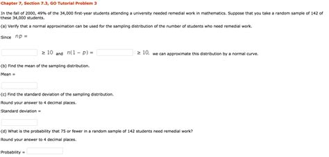 solved chapter 7 section 7 3 go tutorial problem 3 in the