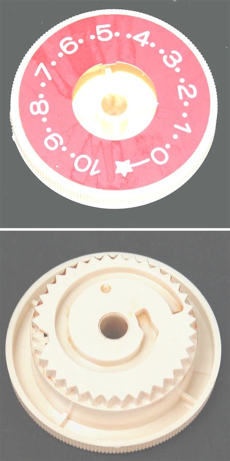 Stitch Dial Knob Assembly For Kr260 Hong Kong Knitting Machine