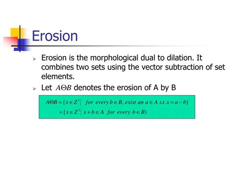 ppt mathematical morphology set theoretic representation for binary