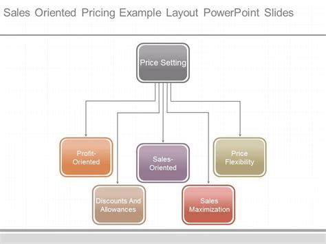 Sales Oriented Pricing Example Layout Powerpoint Slides