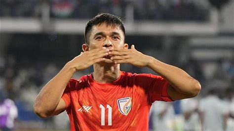 India Football Legend Sunil Chhetri Announces Retirement Wc Qualifier Against Kuwait On June 6