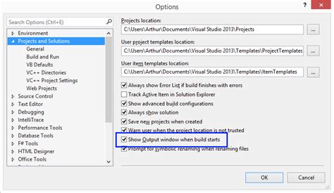 C How To See Cscexe Or Vbcexe Parameters When Building From