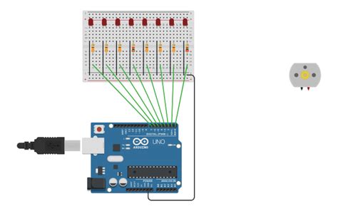 Circuit Design Binary Tinkercad