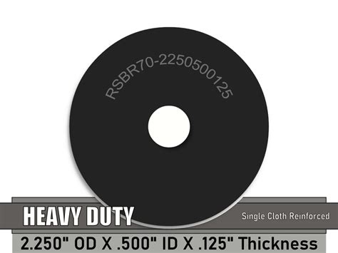 1 X Od 14 Id X 18 Thickness Single Cloth Reinforced Heavy Duty