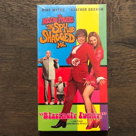 Austin Powers The Spy Who Shagged Me Vhs Sealed W Watermark Read