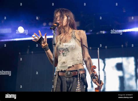 Leeds England 23rd August 2025 Sofia Isella Playing The Festival Republic Stage At Leeds